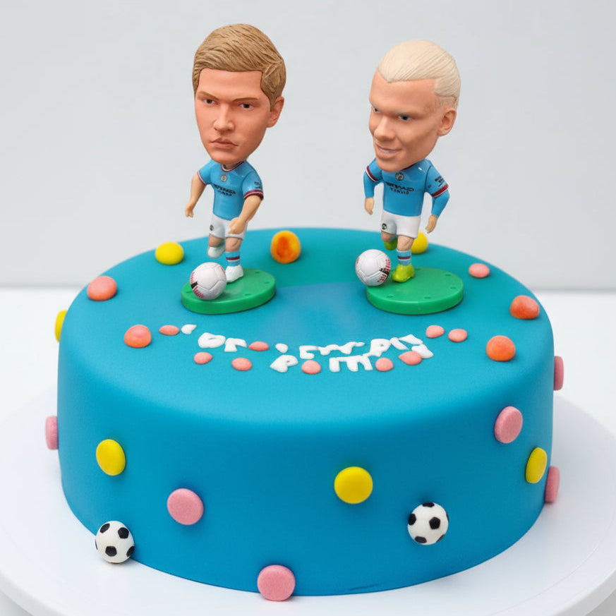Champions Pack Manchester City Cake Topper Set – FootyFigurz