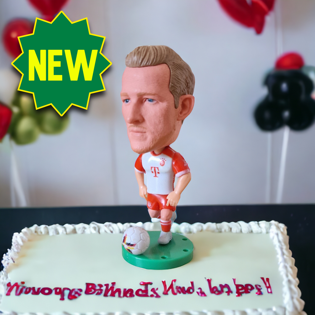 Football Figure Player Birthday Cake Topper Decorations – FootyFigurz