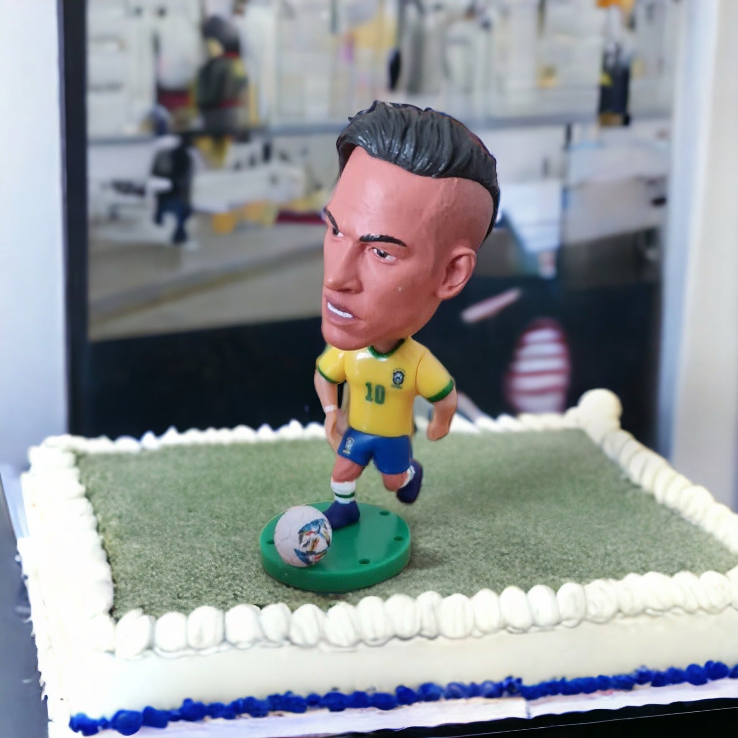 Neymar Brazil Birthday Cake Topper – FootyFigurz