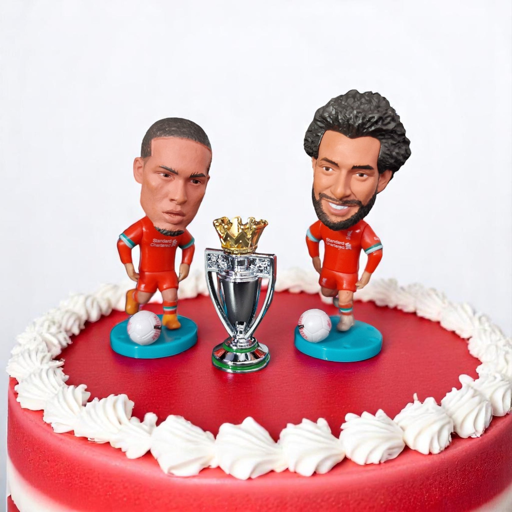 Premier League Trophy Cake Decoration Topper (H4cm) – FootyFigurz